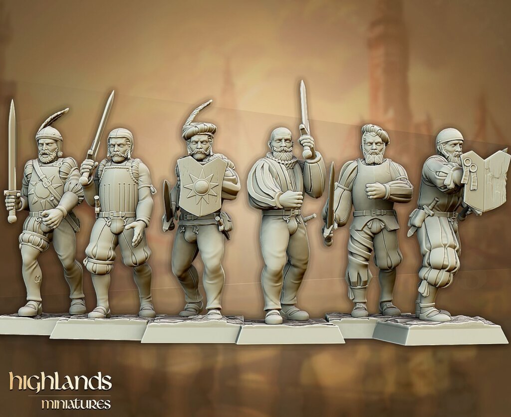 Highlands Miniatures - SUNLAND IMPERIAL TROOPS