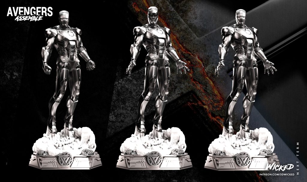 WICKED - Iron Man Statue