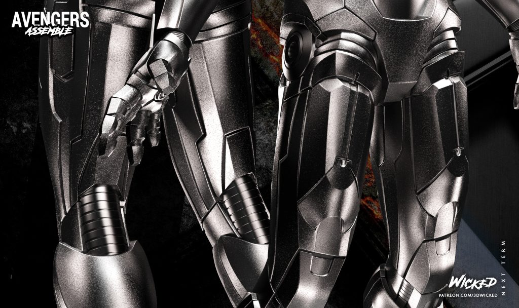WICKED - Iron Man Statue