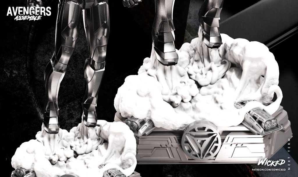 WICKED - Iron Man Statue