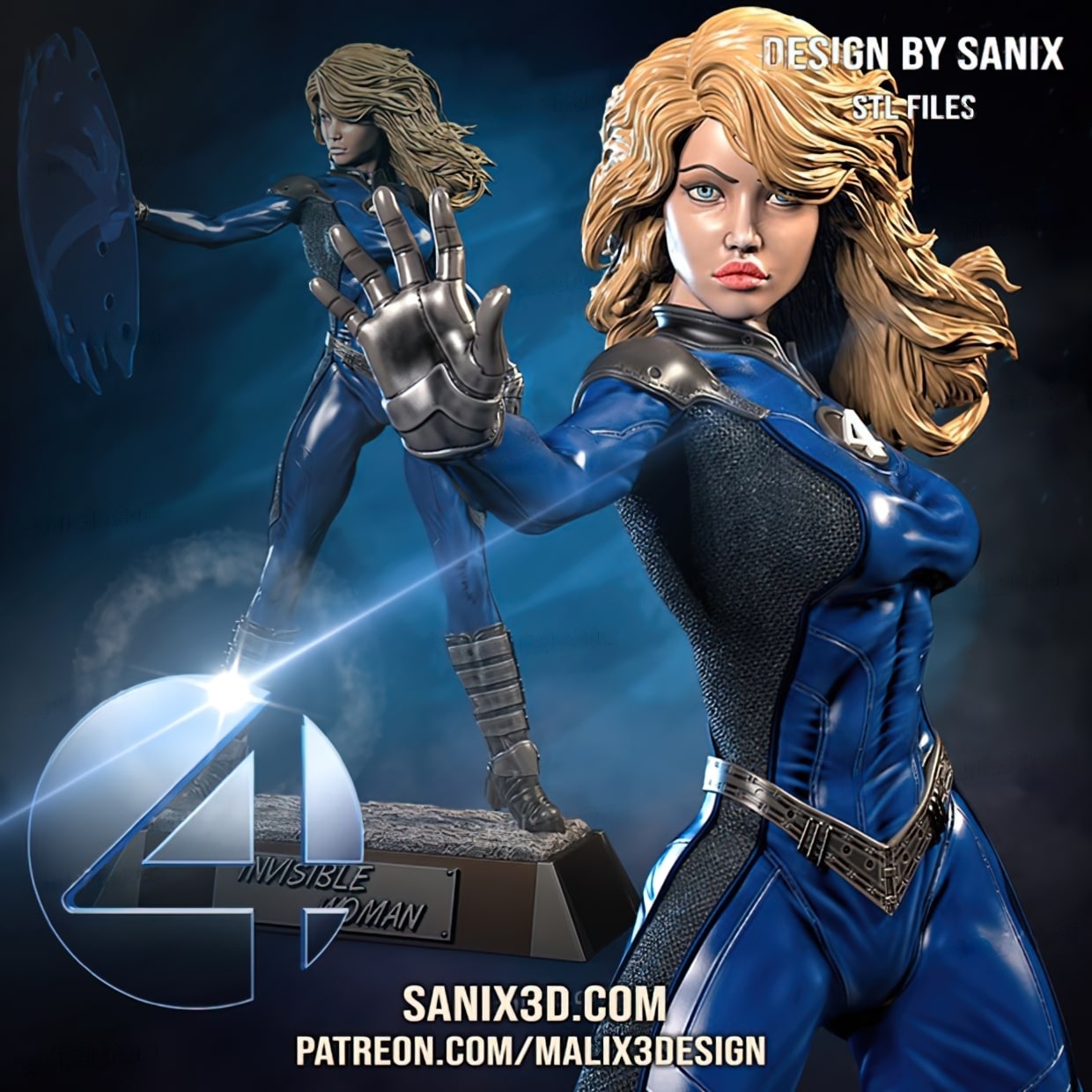 Sanix - Invisible Woman