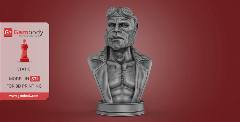 Gambody - Busto Hellboy