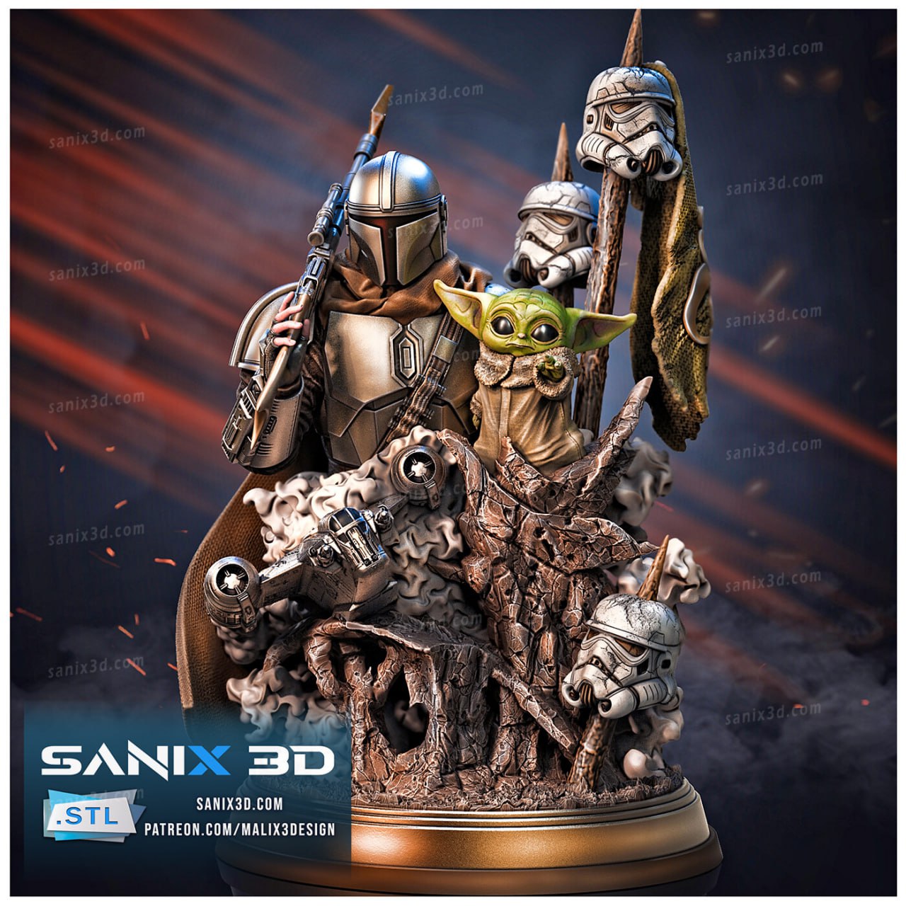 Sanix - Mandalorian