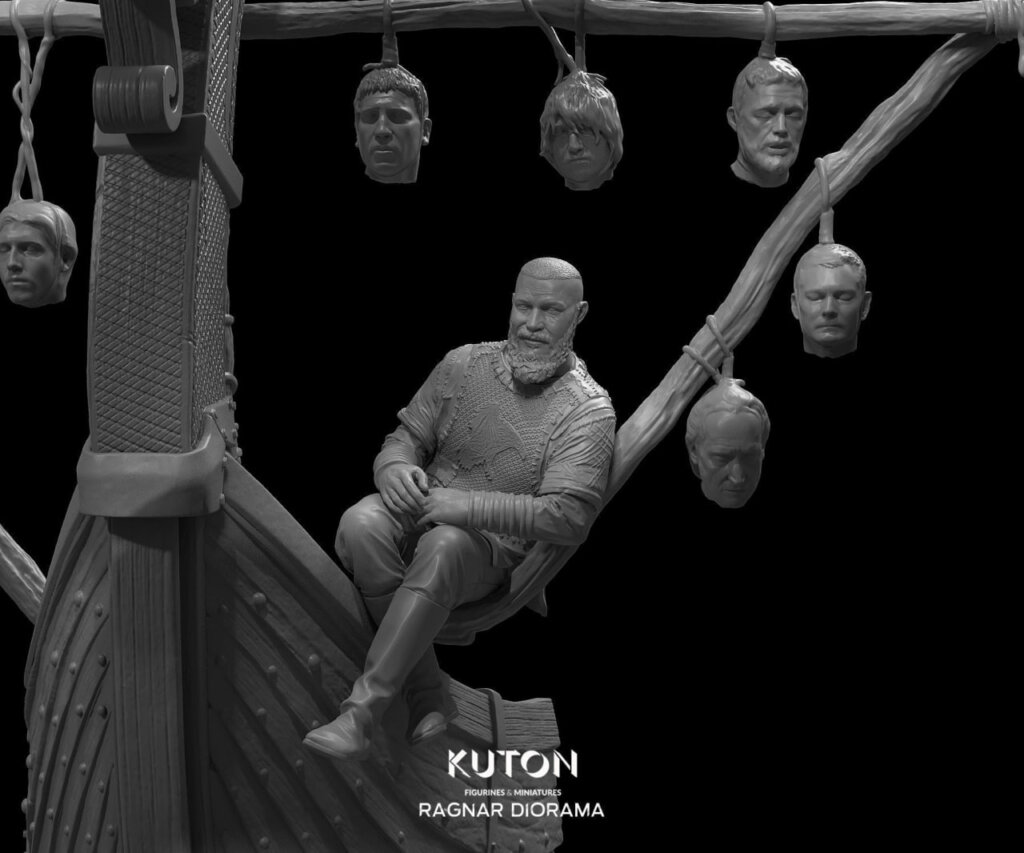 Kuton - Ragnar Diorama 3D print model