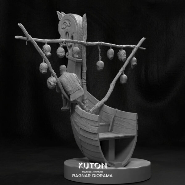 Kuton - Ragnar Diorama 3D print model