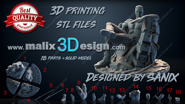 Sanix - Deadpool & Lady Deadpool