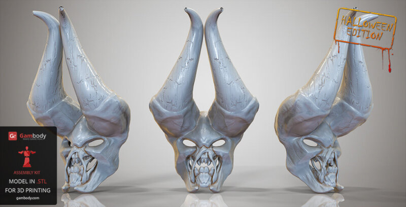 GamBody - DOOM 3D Printable Masks