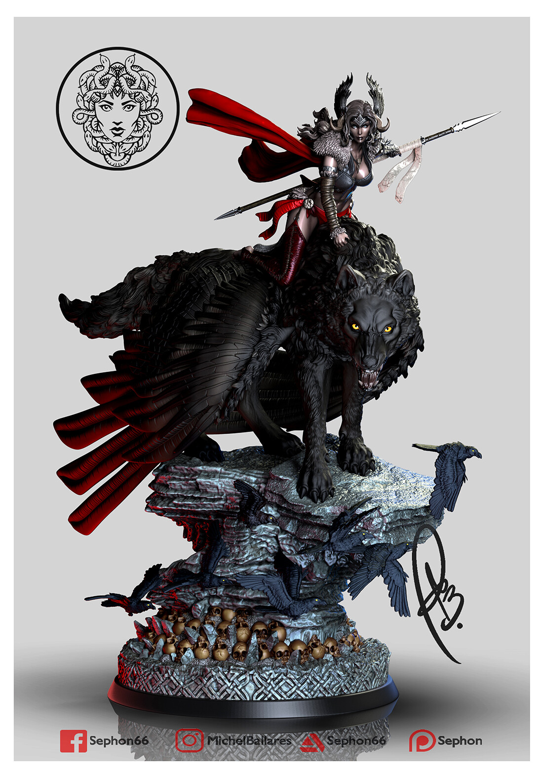Michel B Rodriguez - Nordic Valkyrie