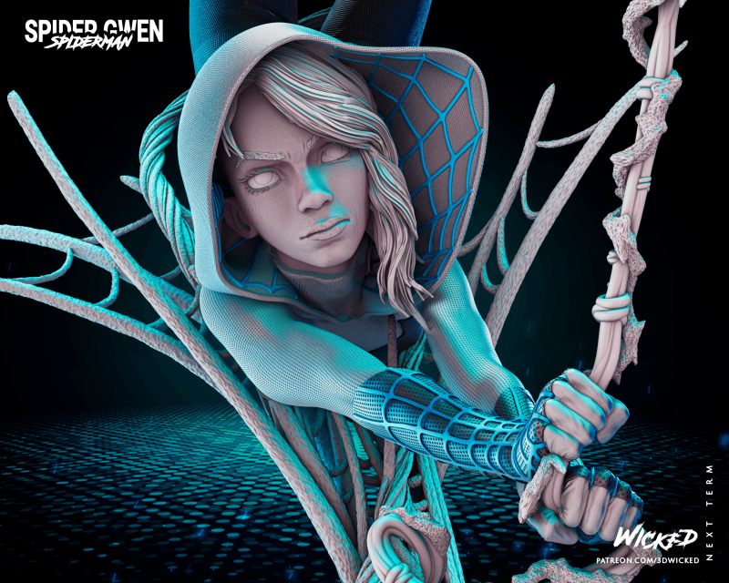 Wicked - Spider Gwen Sculpture 570 mm