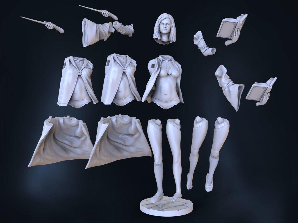 Artifex3d Hermione Granger Nsfw 180 Mm