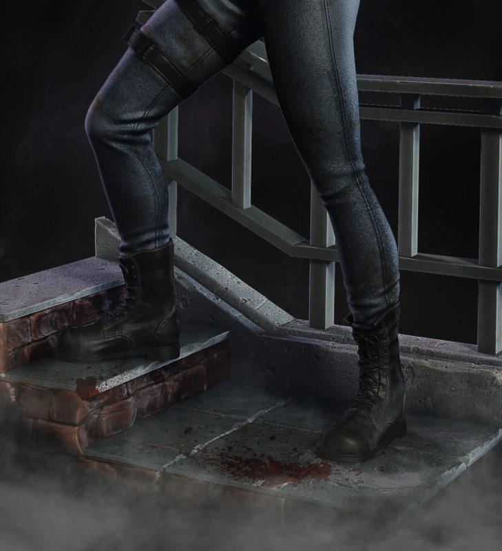 Jill Valentine - RE3 Statue