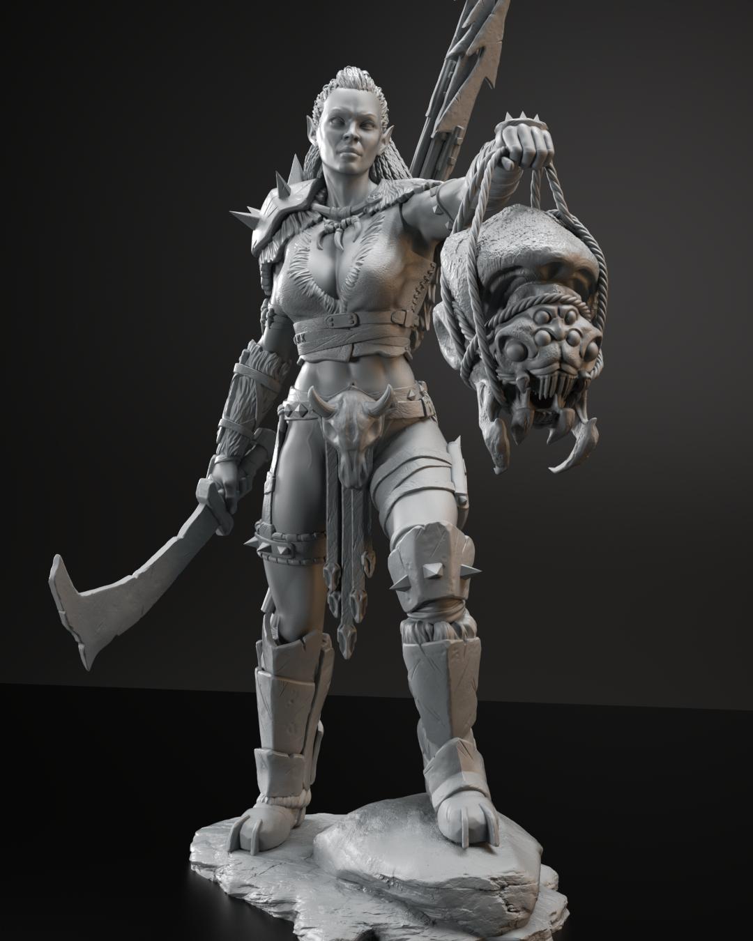 Gsculpt - Lagmen Orc Hunter