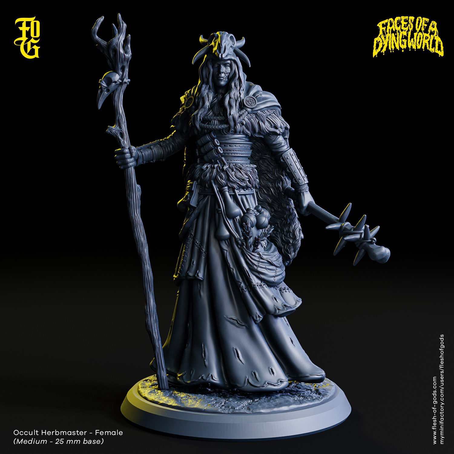 Flesh of Gods - Faces Of A Dying World (Mork Borg) - Occult Herbmaster ...