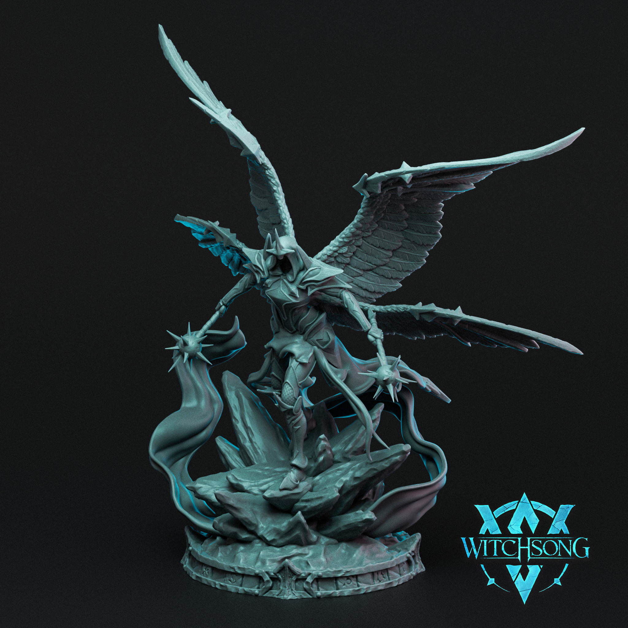 Witchsong Miniatures - Starlight Seraph, Charged