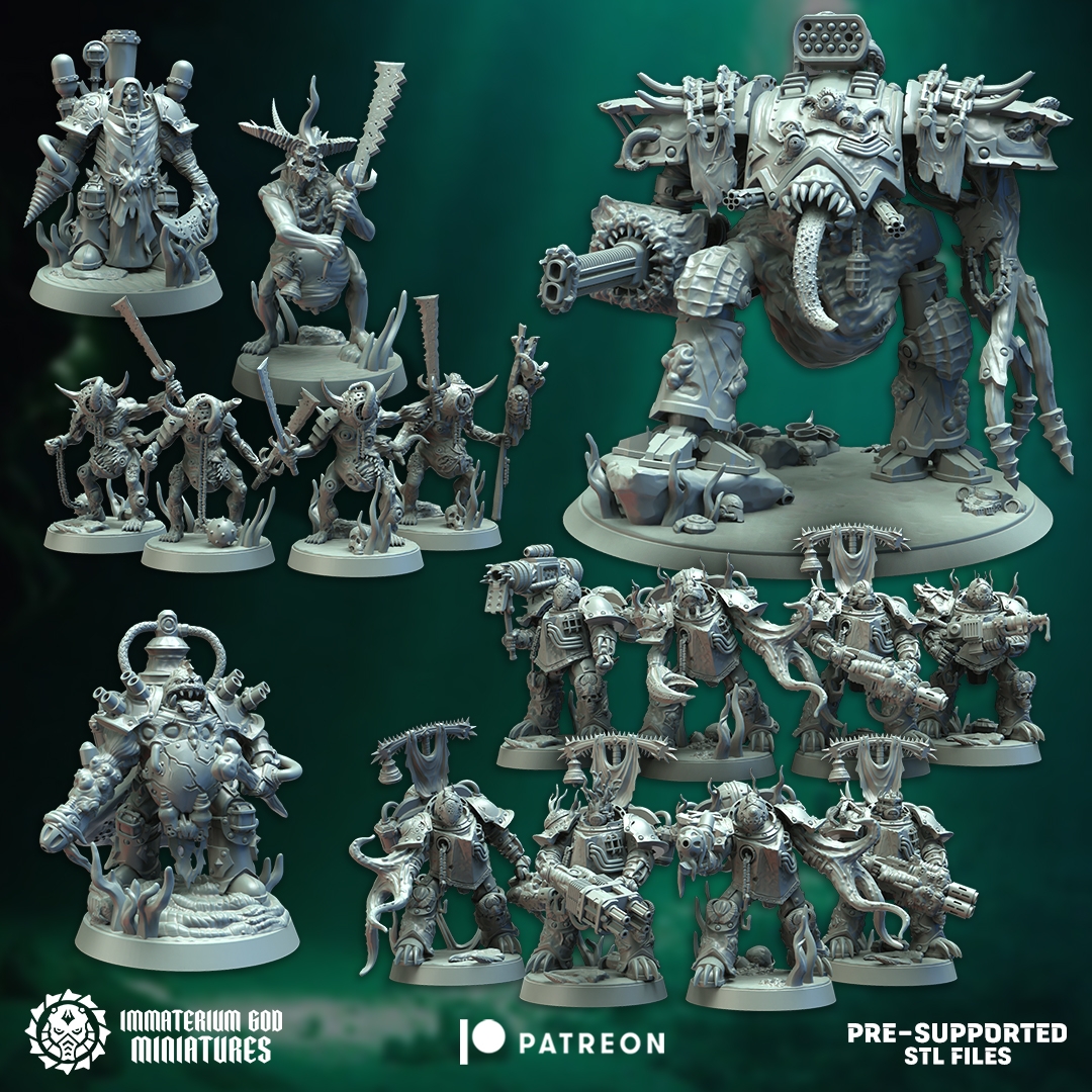 Immaterium God Miniatures - October 2023