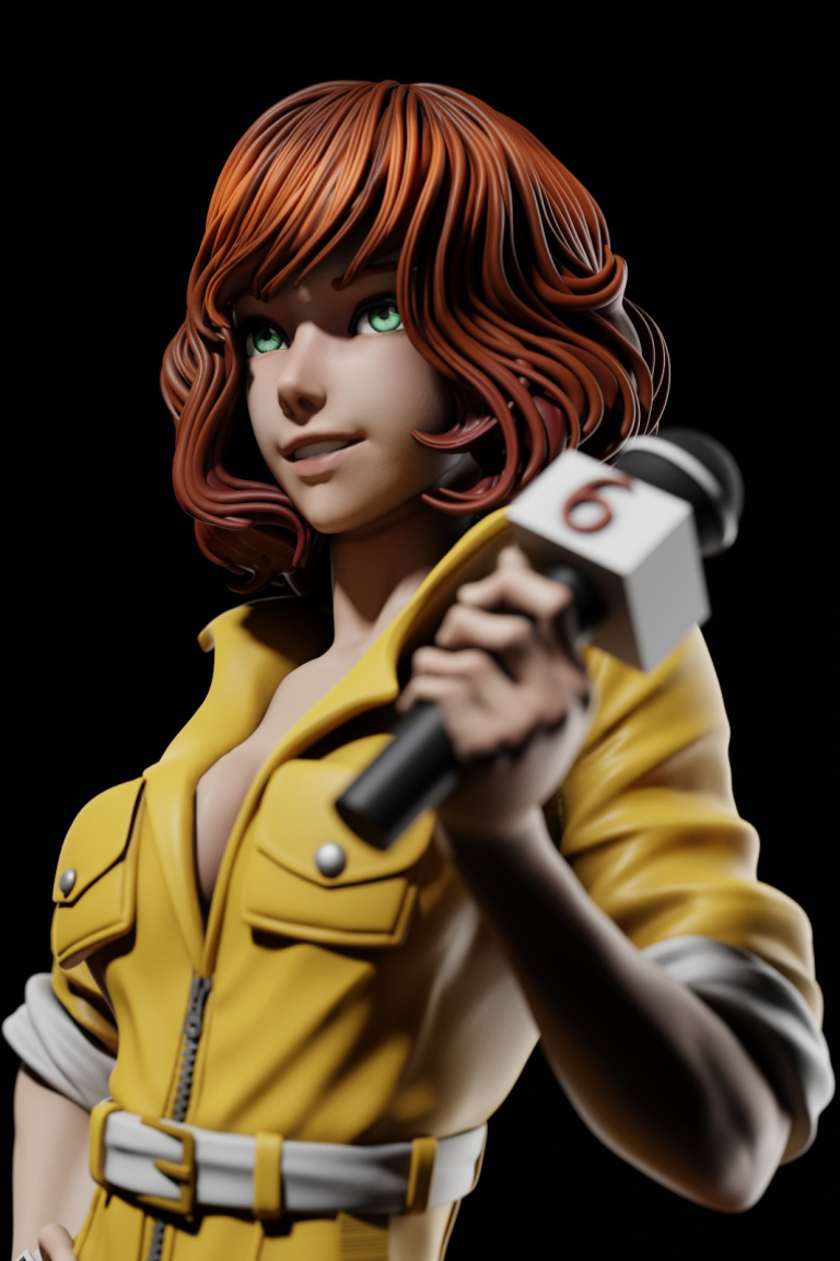 CA3D - April O'Neil - Ninja Turtles + NSFW - March 2023