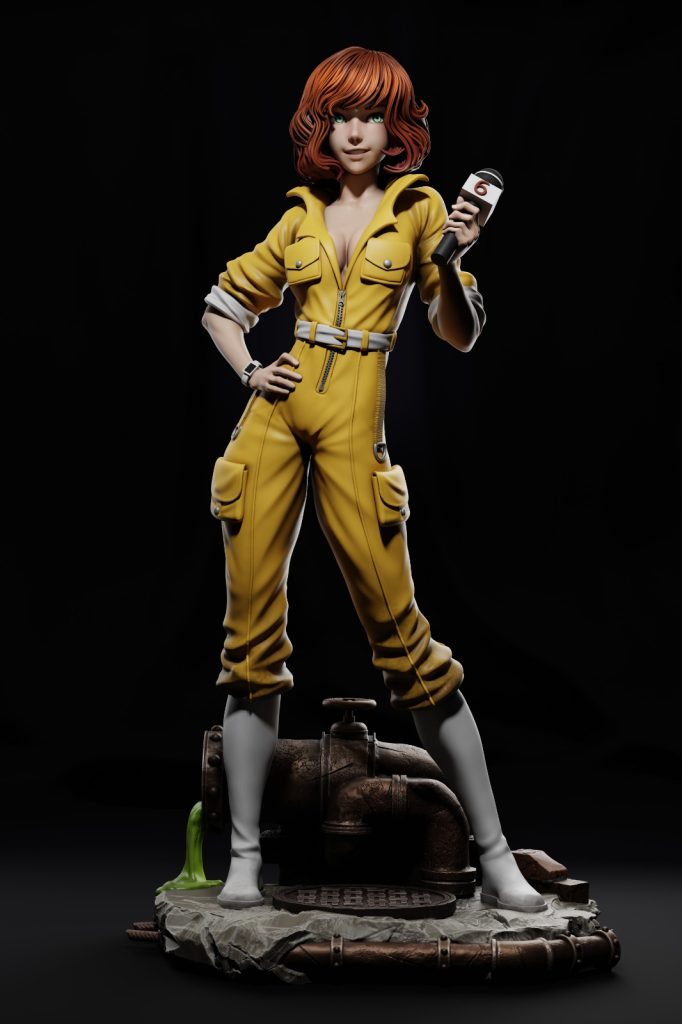 CA3D - April O'Neil - Ninja Turtles + NSFW - March 2023