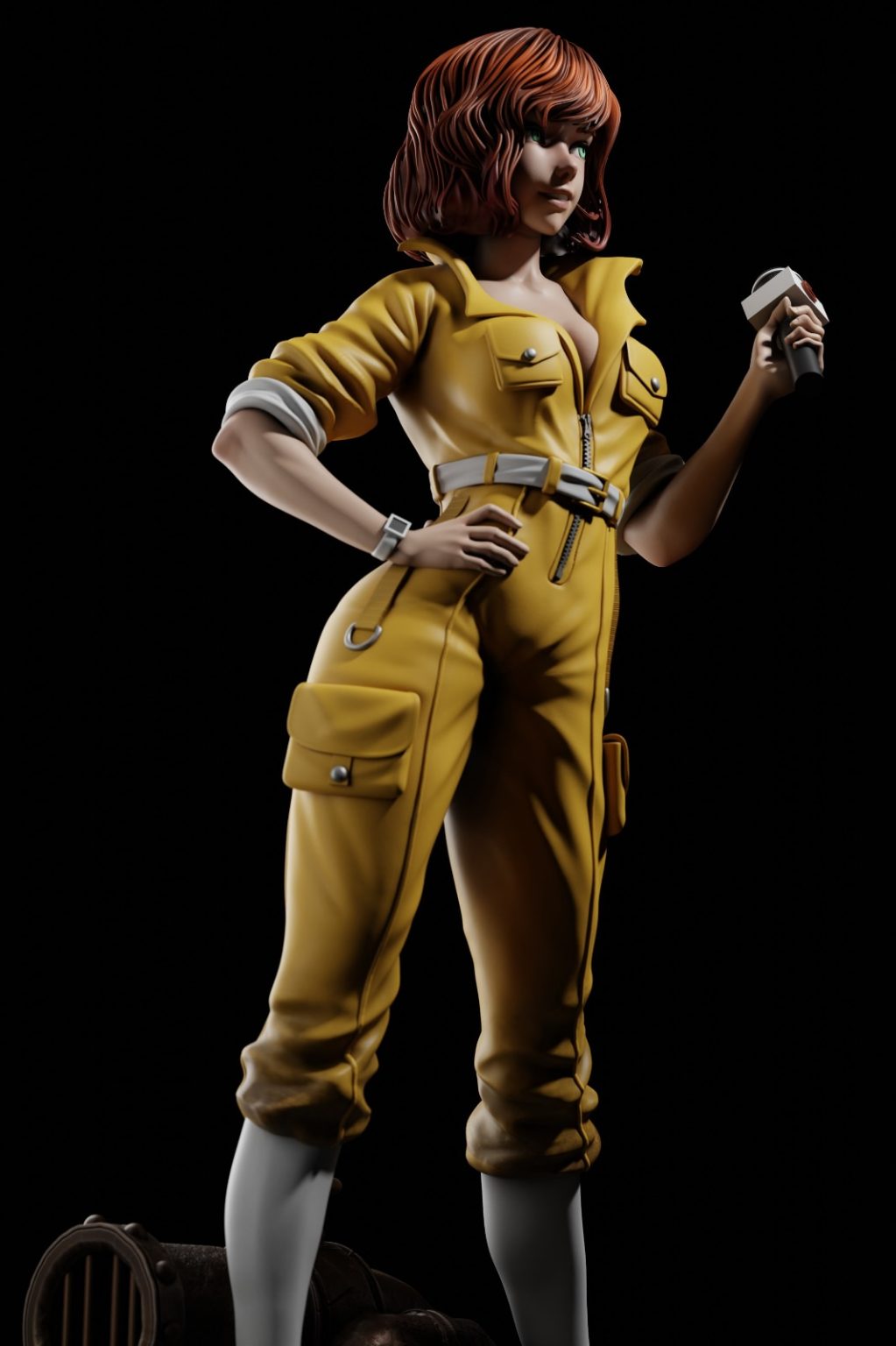 CA3D - April O'Neil - Ninja Turtles + NSFW - March 2023