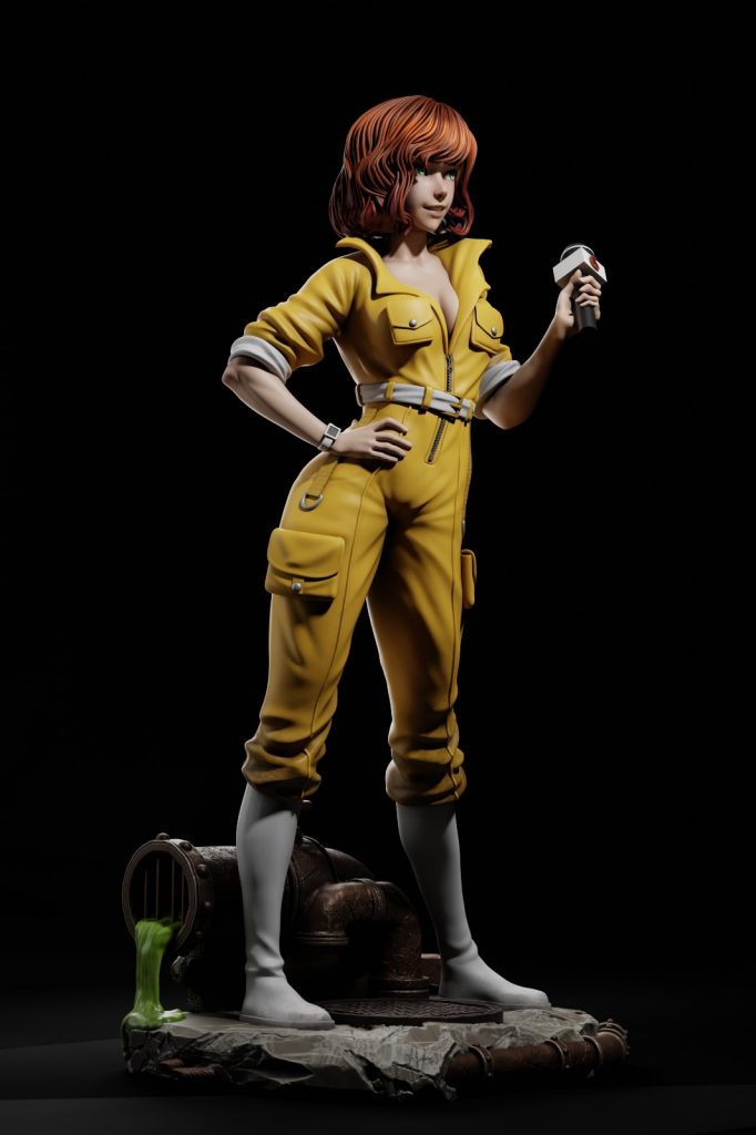 CA3D - April O'Neil - Ninja Turtles + NSFW - March 2023