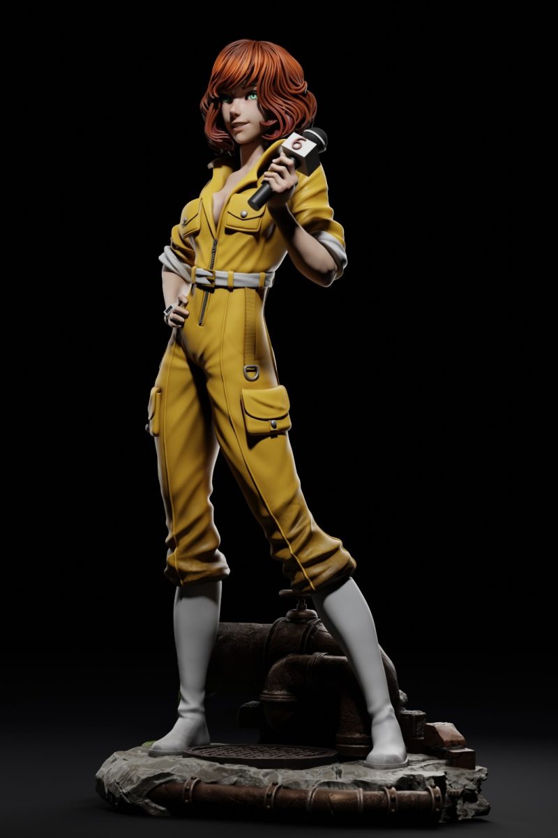 CA3D - April O'Neil - Ninja Turtles + NSFW - March 2023