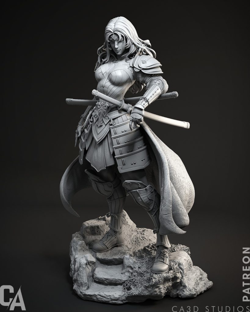 CA3D - Samurai Wonder Woman - September 2023