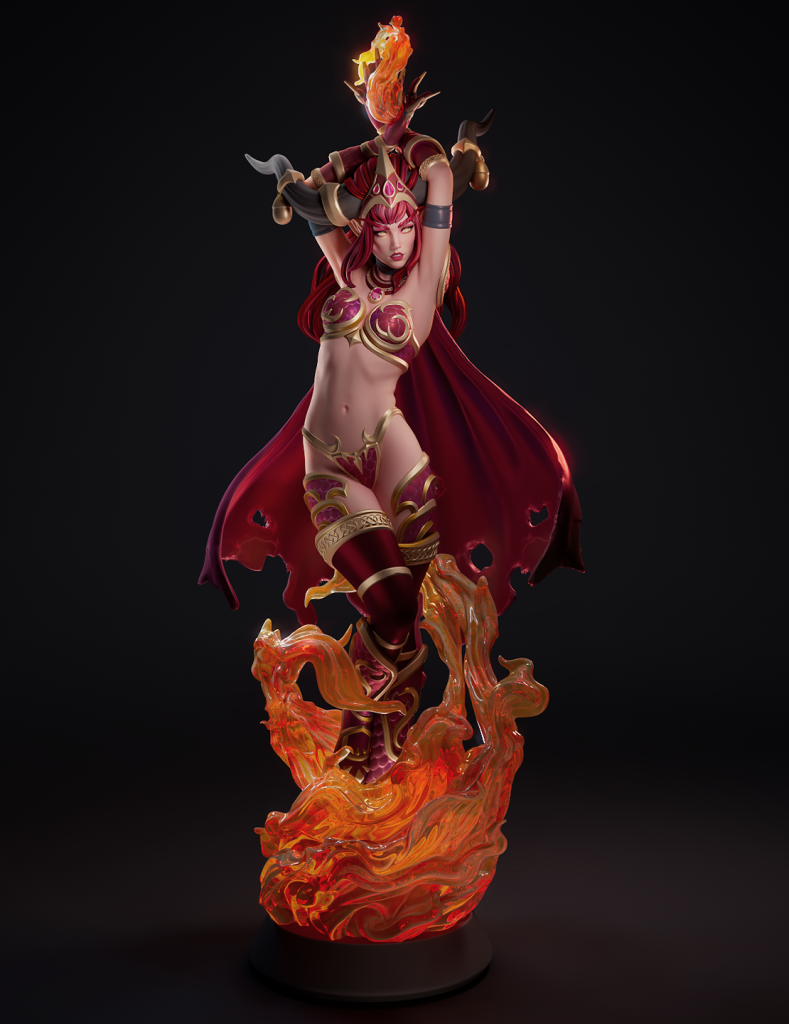 CA3D - Alexstrasza + NSFW (3D Verse) - October 2023