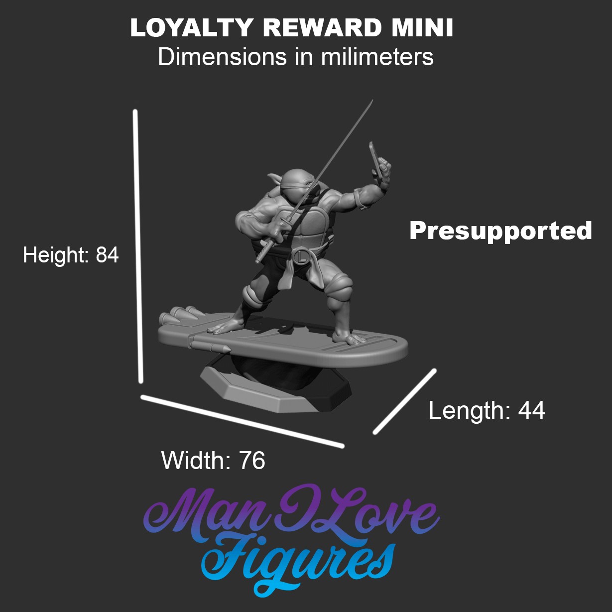 Man I Love Figures - Loyalty - Leonardo - August 2022