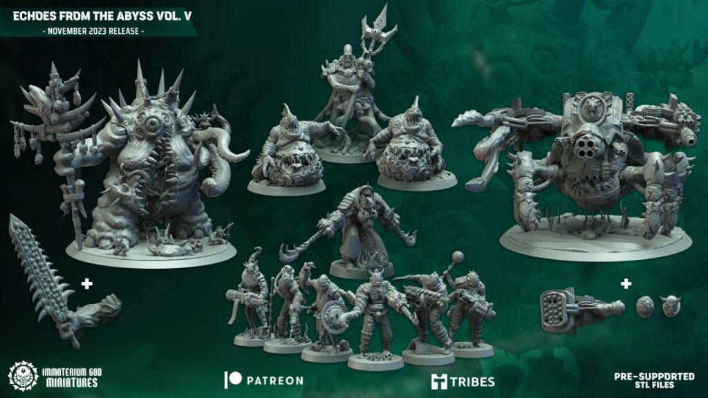 Immaterium God Miniatures - November 2023