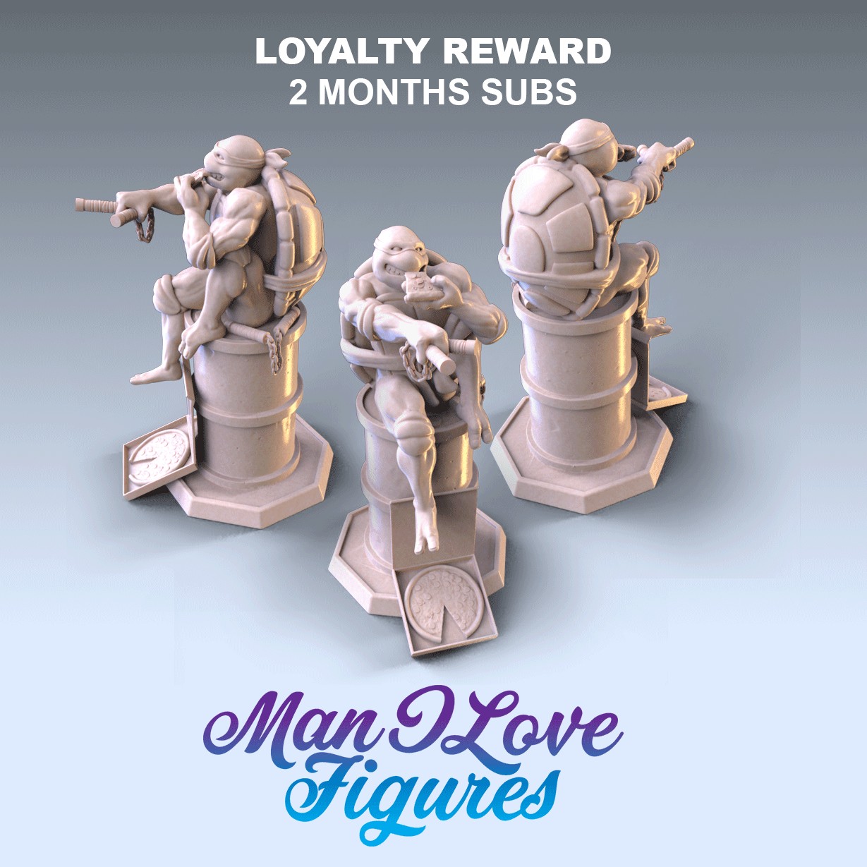 Man I Love Figures - Loyalty - Michelangelo - June 2022
