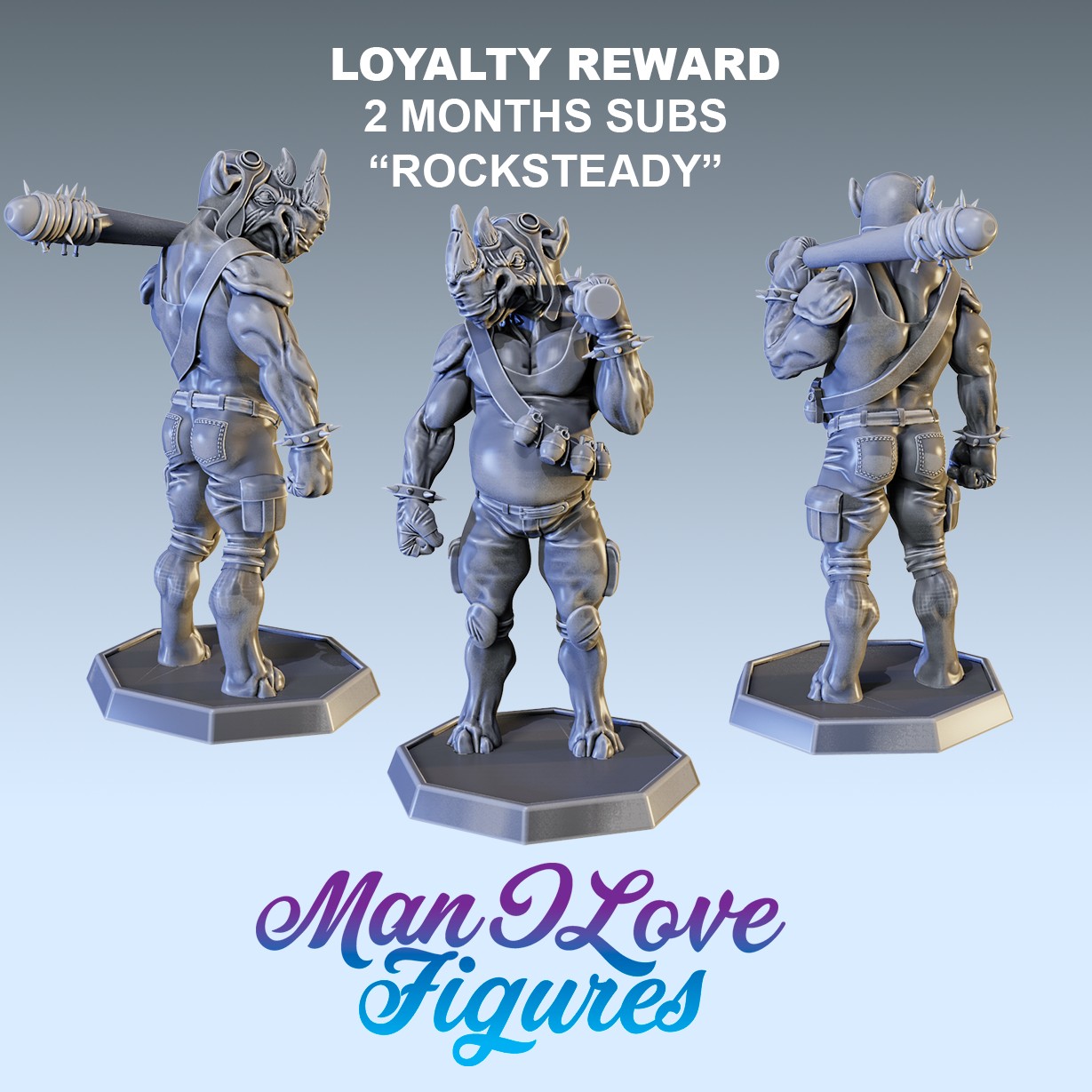Man I Love Figures - Loyalty - Rocksteady - January 2023