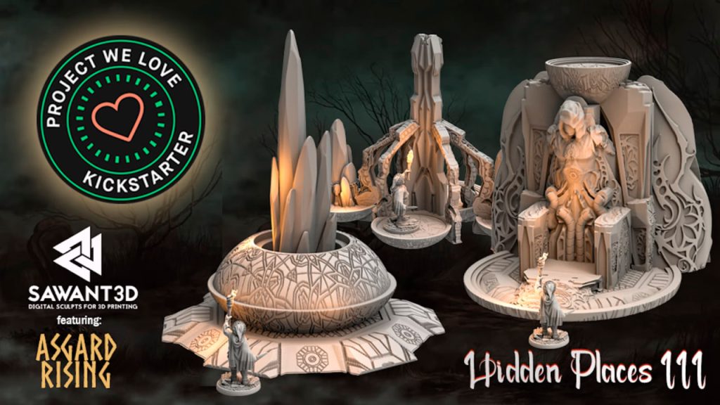 Hidden Places III: Portals - Amazing 3D Printable Scenery