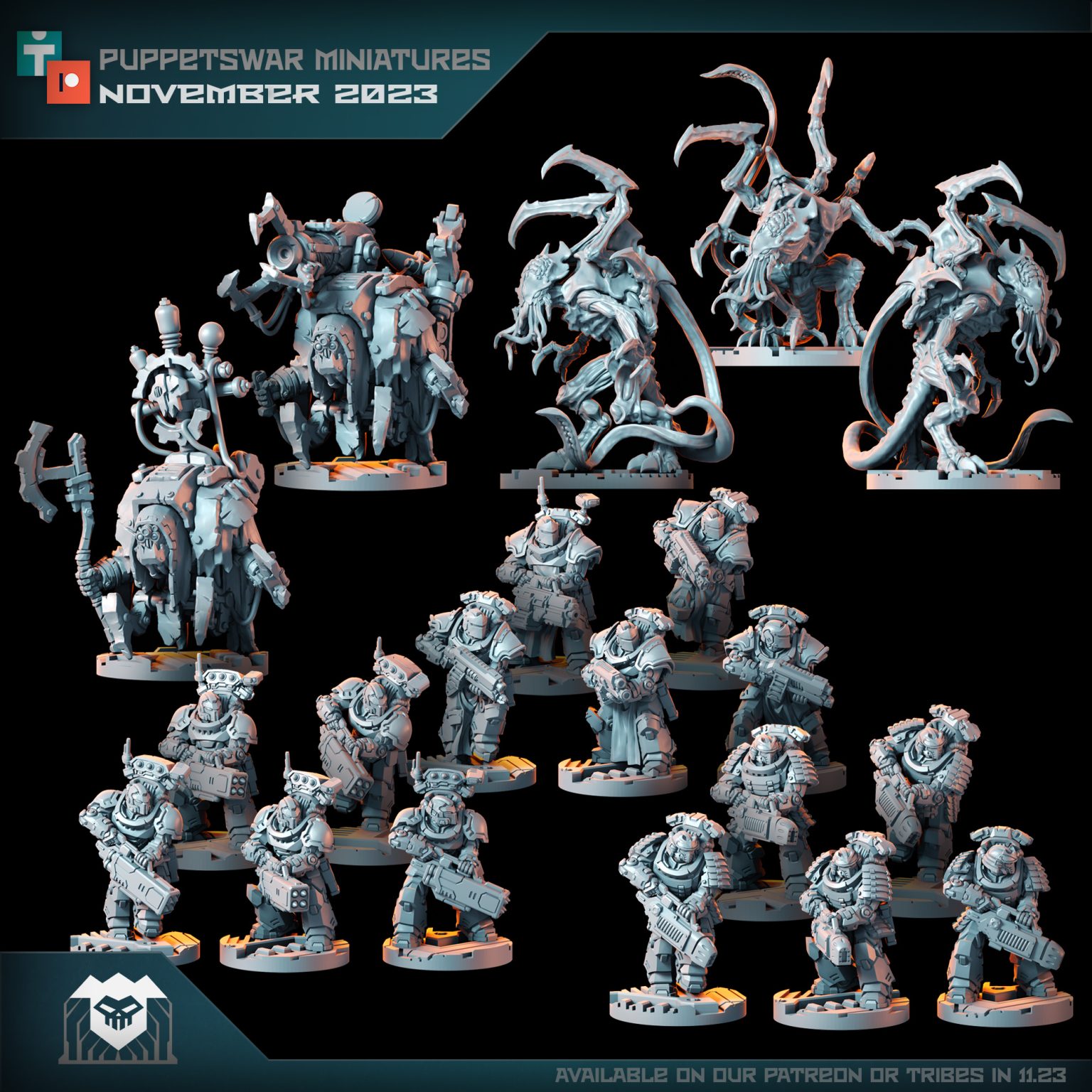Puppetswar Miniatures - November 2023