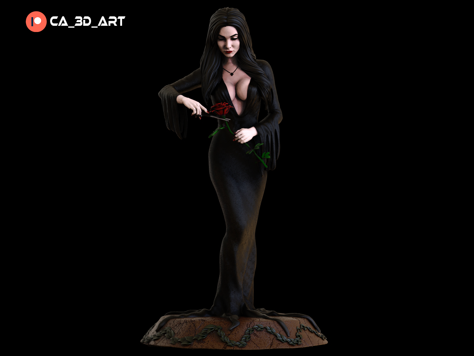 CA3D - Morticia Addams + NSFW - September 2022