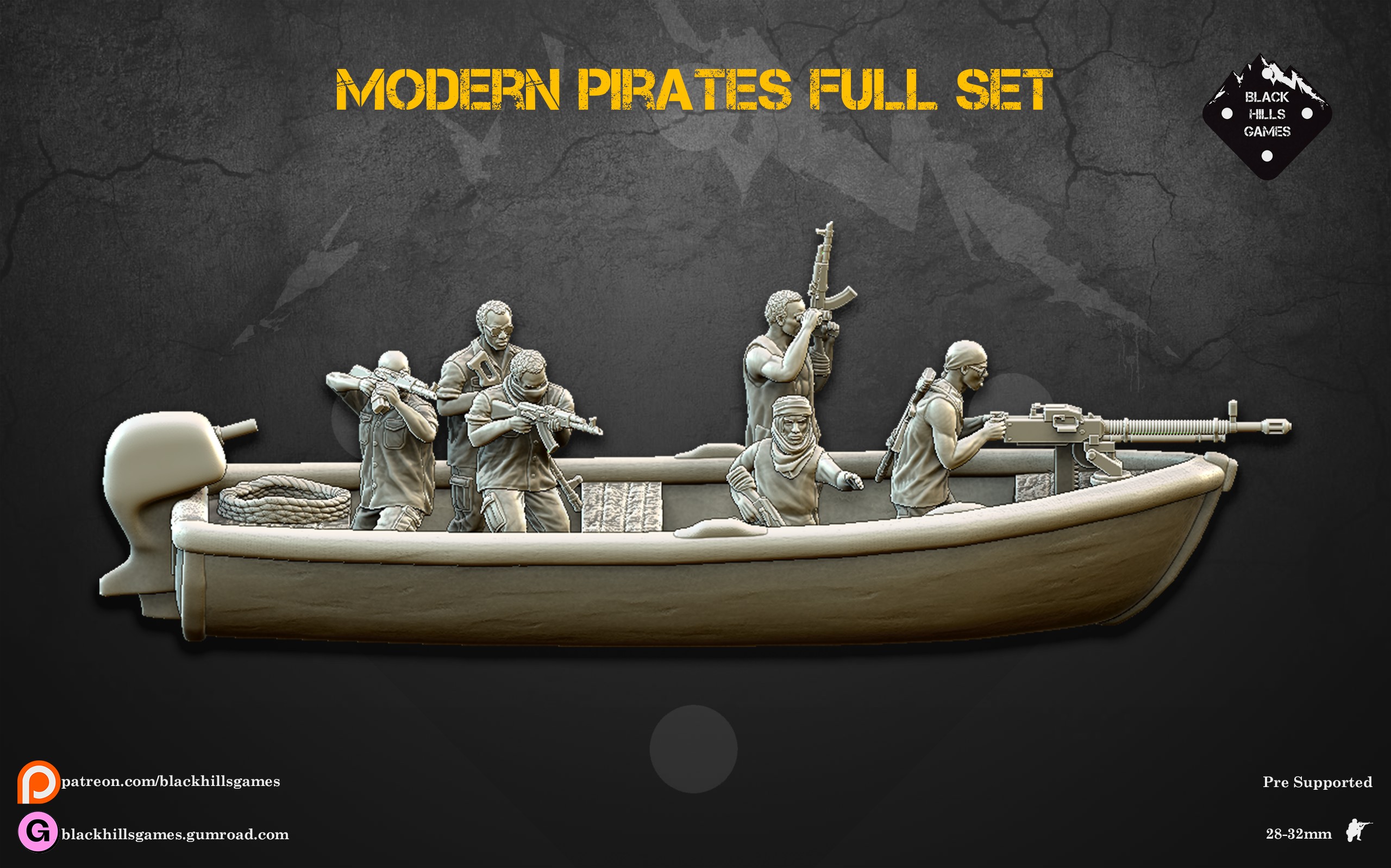 Black Hills Games - Modern Pirates Assault - December 2023
