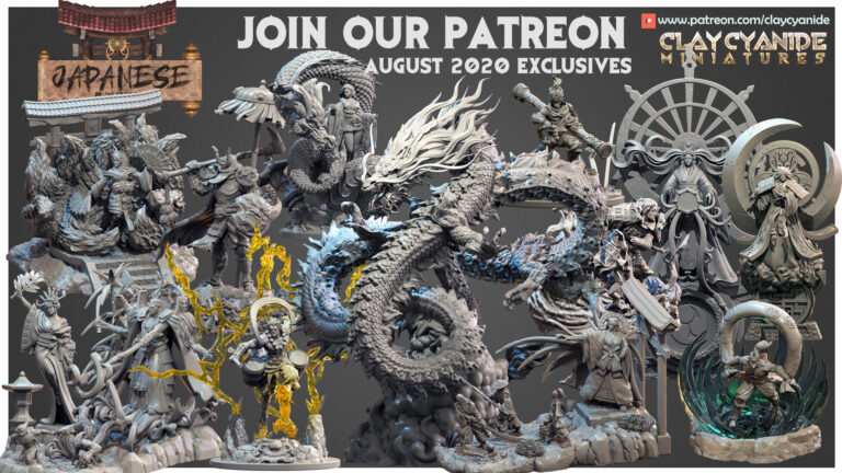 Clay Cyanide - Japanese Deities - August 2020