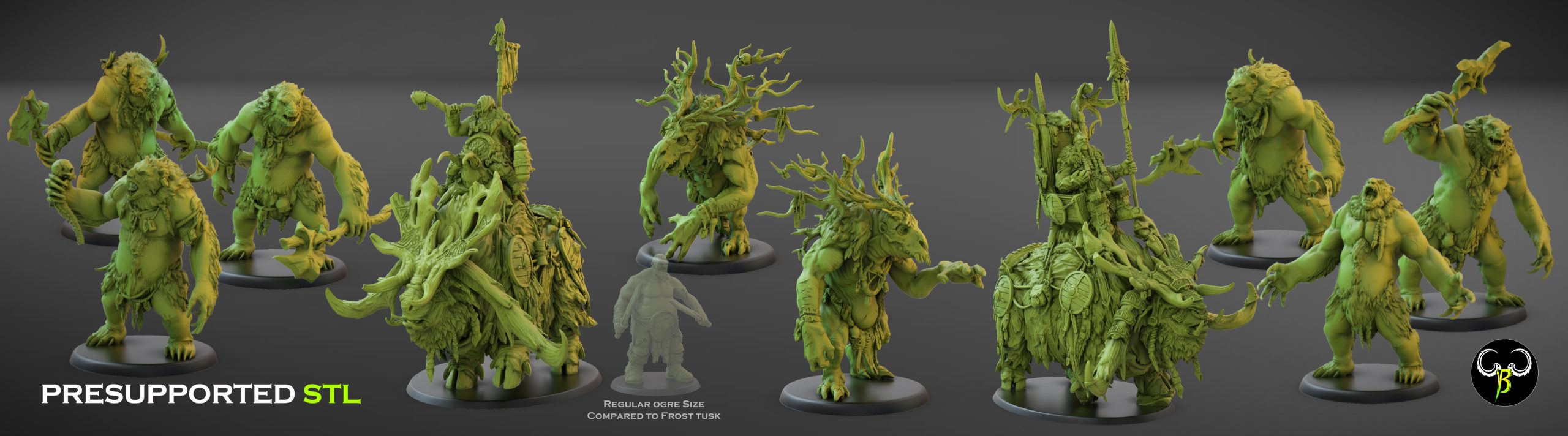 Clay Beast Creation - The Chosen and the Fallen - December 2023