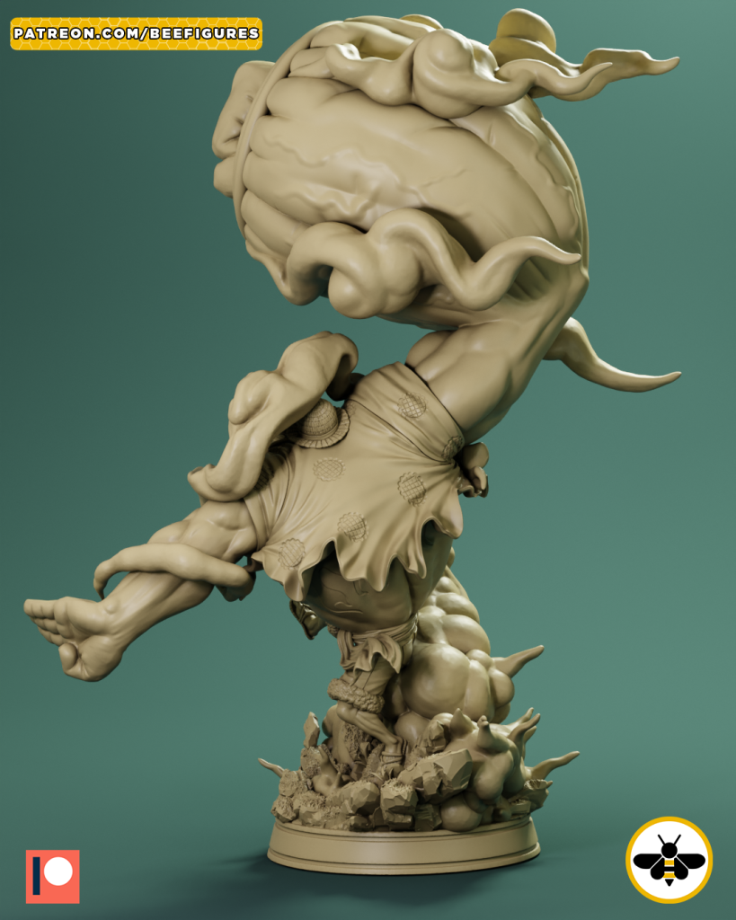 Bee Figures - One Piece Luffy Gear - January 2024