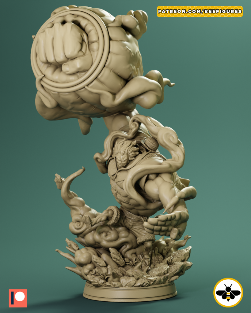 Bee Figures - One Piece Luffy Gear - January 2024