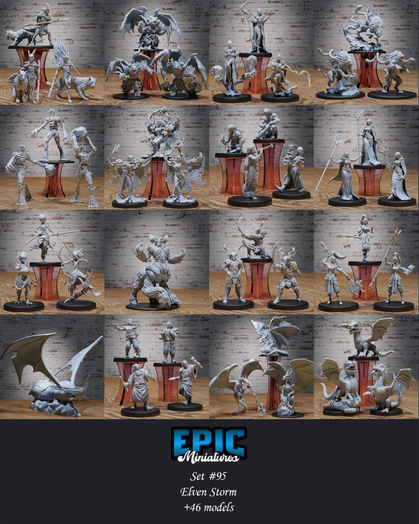Epic Miniatures - #95 Elven Storm - January 2024