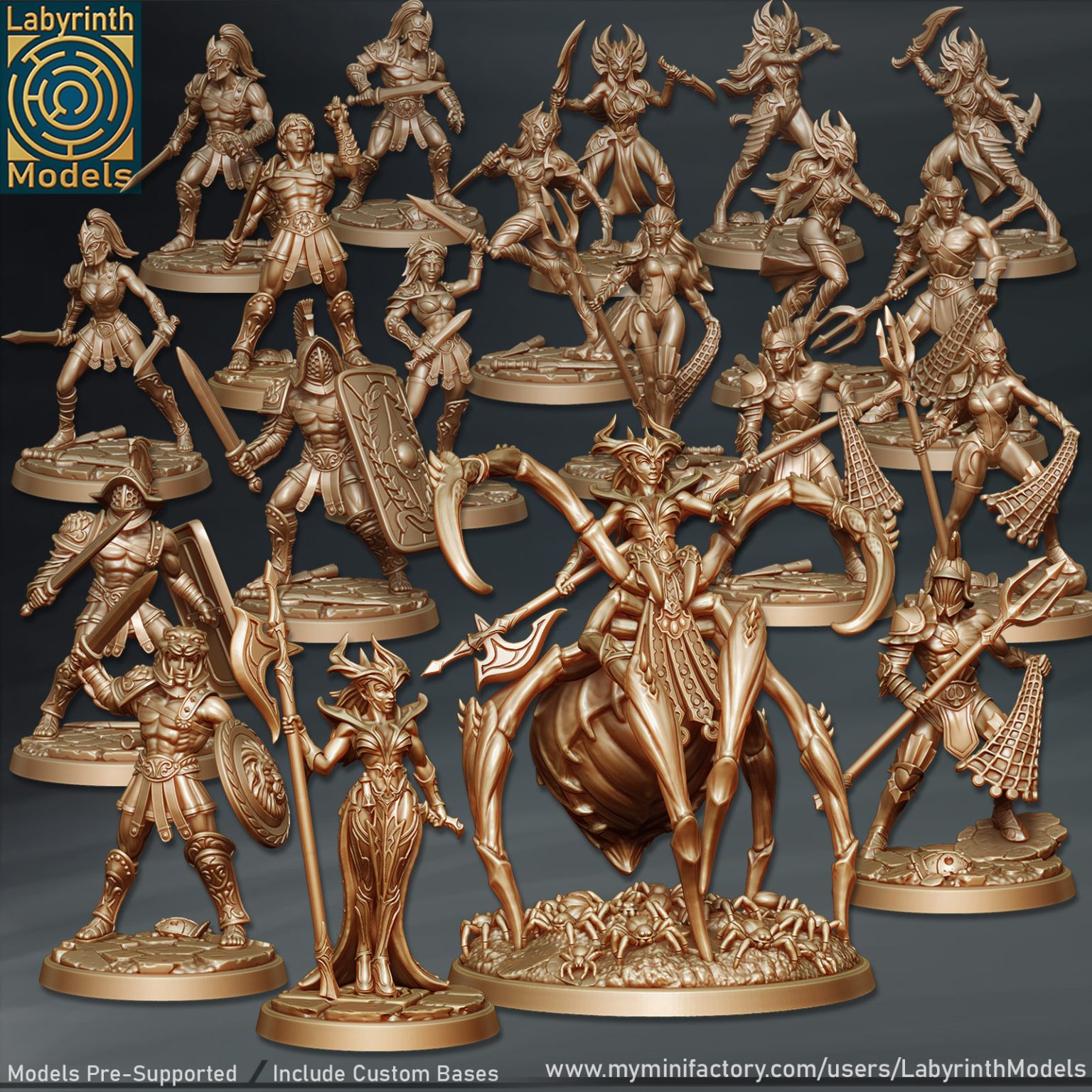 Labyrinth Models - Gladiators - January 2024