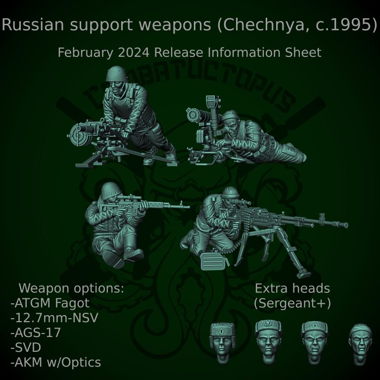 Combat Octopus - Russian Army in Chechnya - February 2024