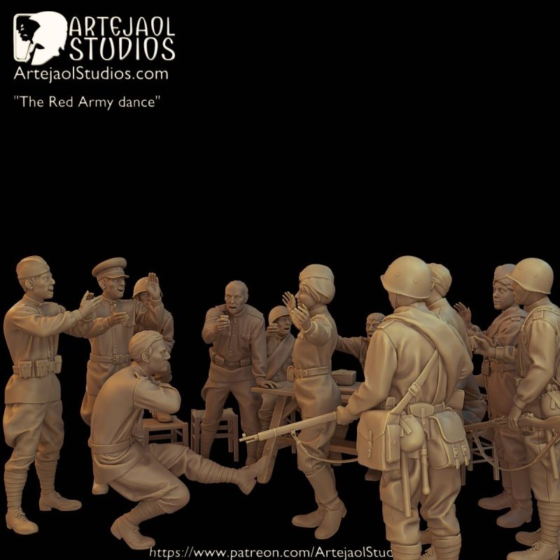 Artejaol Studios - The Red Army Dance - January 2024