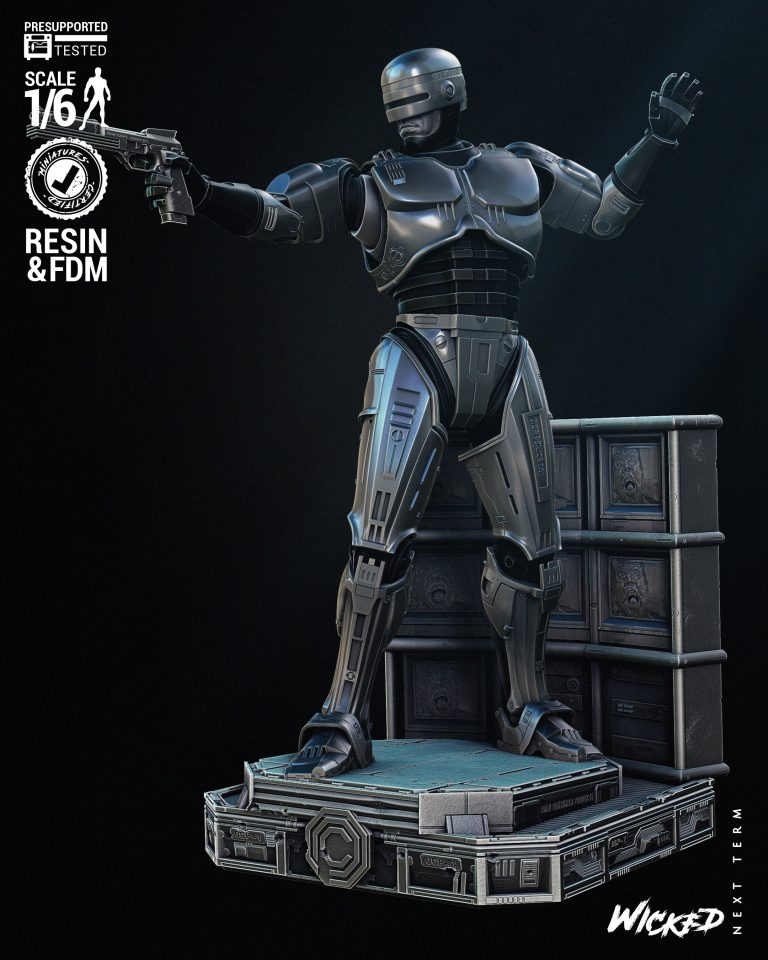 Wicked - Robocop Sculpture - March 2024