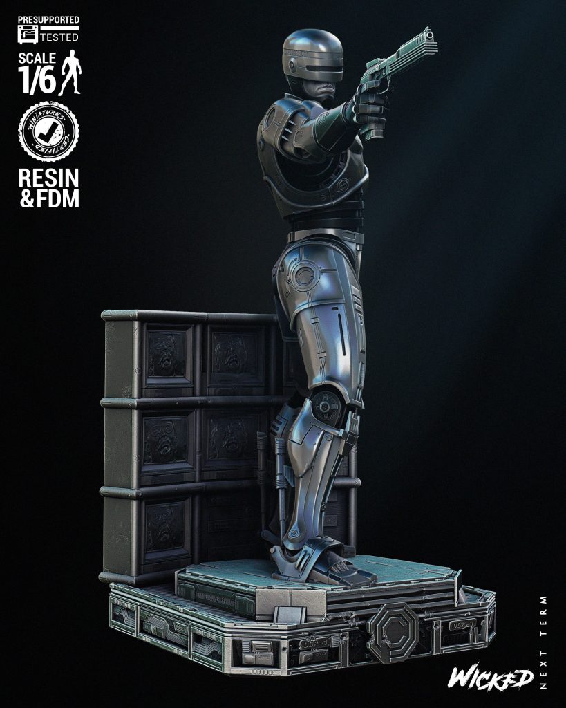Wicked - Robocop Sculpture - March 2024