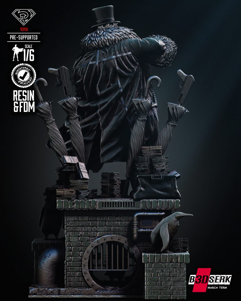 B3DSERK - Penguin Sculpture - March 2024