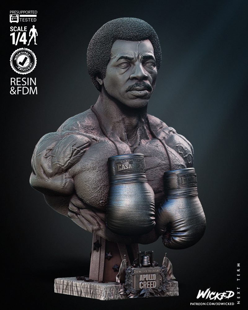 Wicked - Apollo Creed Portrait Bust - March 2024