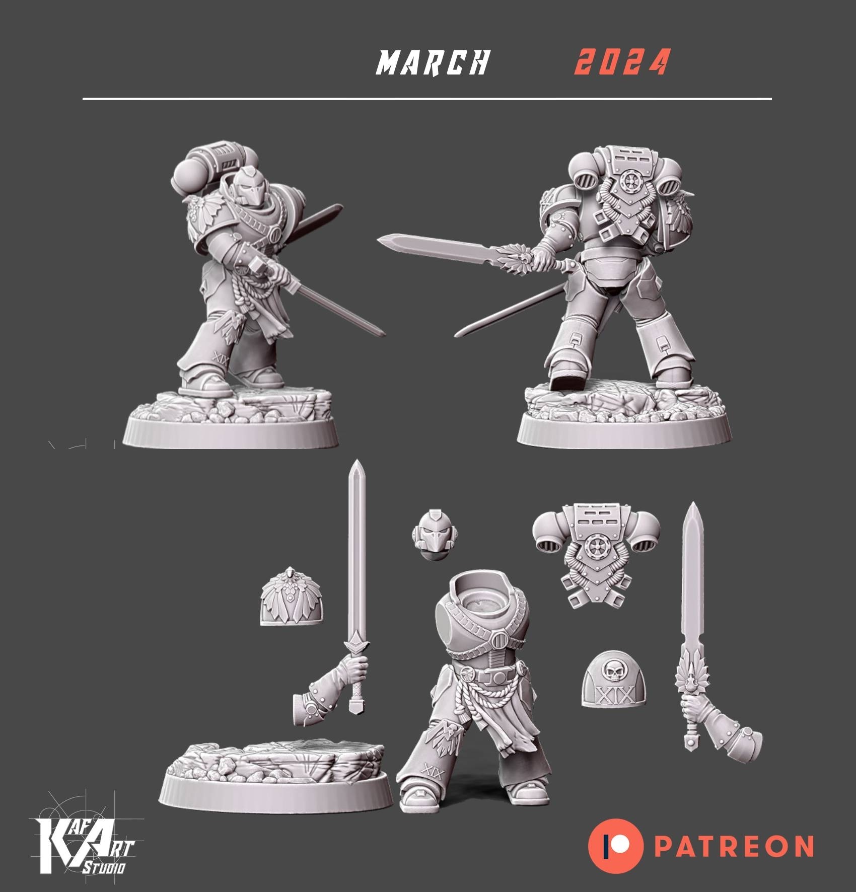 Kaf Art Studio - March 2024