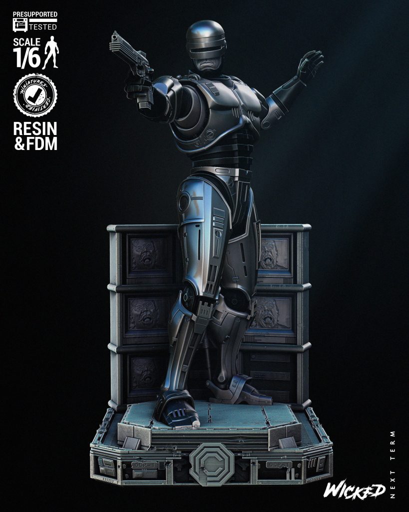 Wicked - Robocop Sculpture - March 2024