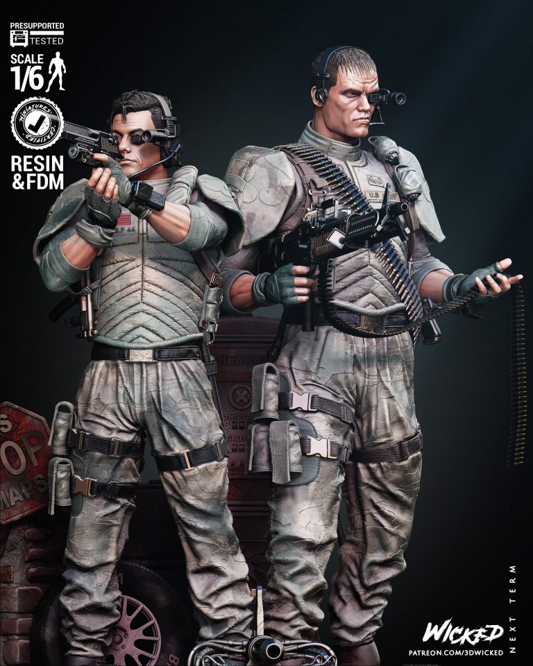 WICKED - Universal Soldier Diorama - April 2024 (Supported)