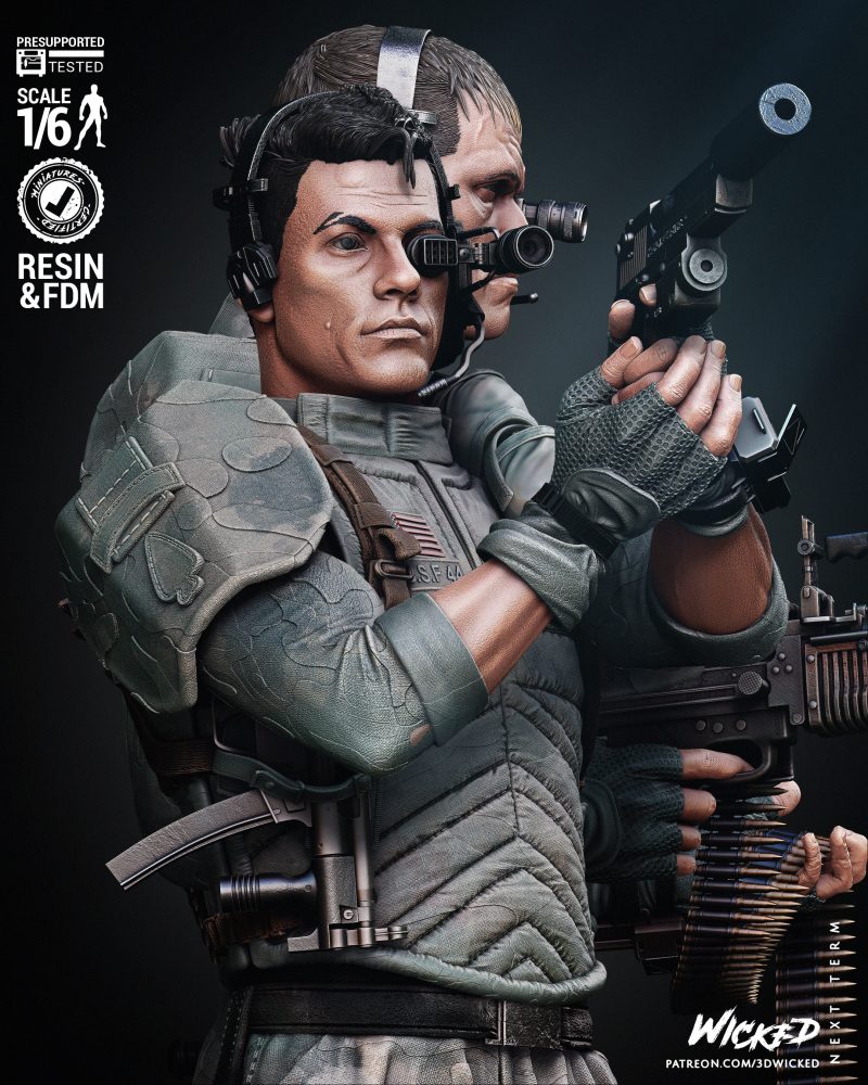 WICKED - Universal Soldier Diorama - April 2024 (Supported)